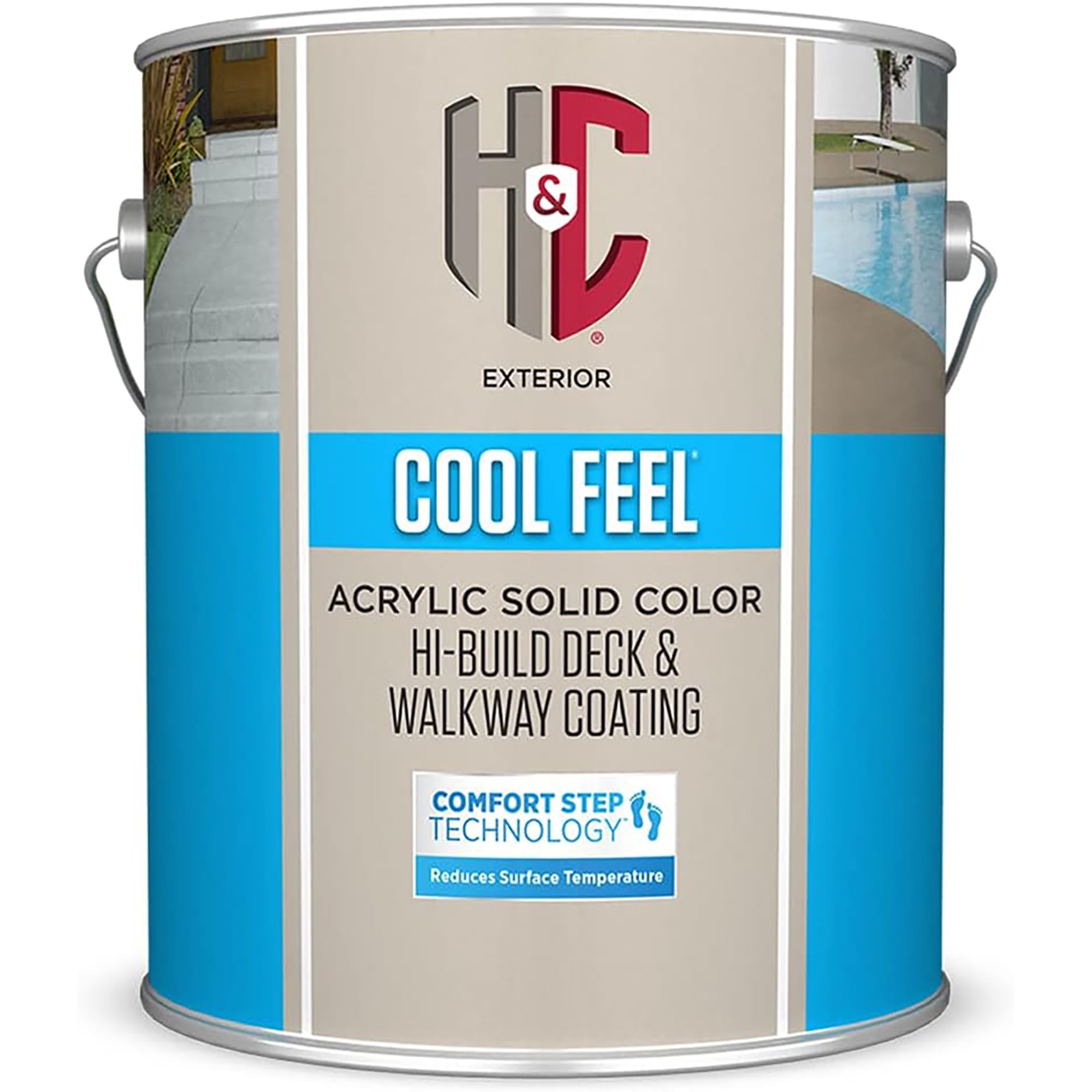 H&C 25.101414-16 COOL FEEL WATER-BASED Acrylic Solid Color White Hi ...