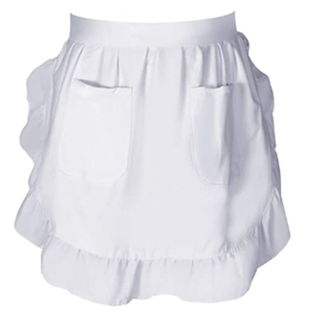 H C Fancy Dress Costume with Hat & Maid H Maid Costume Props Women Girl ...