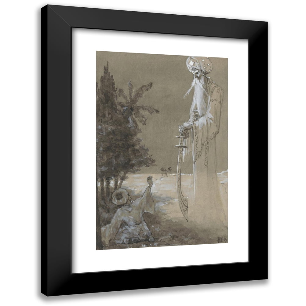 H.C. Louwerse 13x18 Black Modern Framed Museum Art Print Titled - Long ...