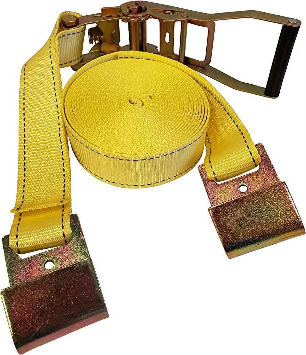 H.D. Cargo Ratchet Strap with Flat Hook (10,000 Lbs Capacity) - Walmart.com