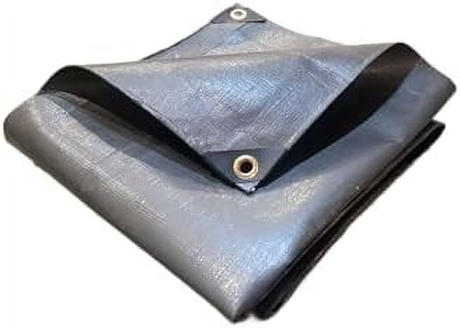 H.D. Silver Tarp Ultra Thick 16 Mil (Exact Sizes) (10' X 12') - Walmart.com