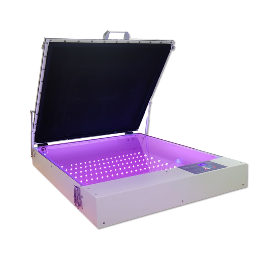 H-E 20 x 24In UV Exposure Unit 80W Silk Screen Printing Vacuum LED ...