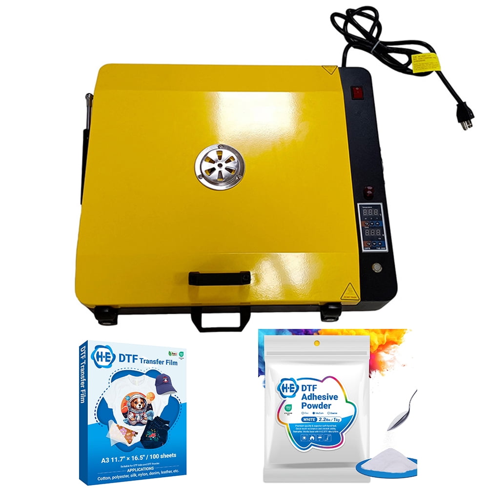 H-E A3 A4 DTF Oven Dryer 12.5" x 17" for Heat Transfer Printing DTF Powder, DTF Oven Curing ...