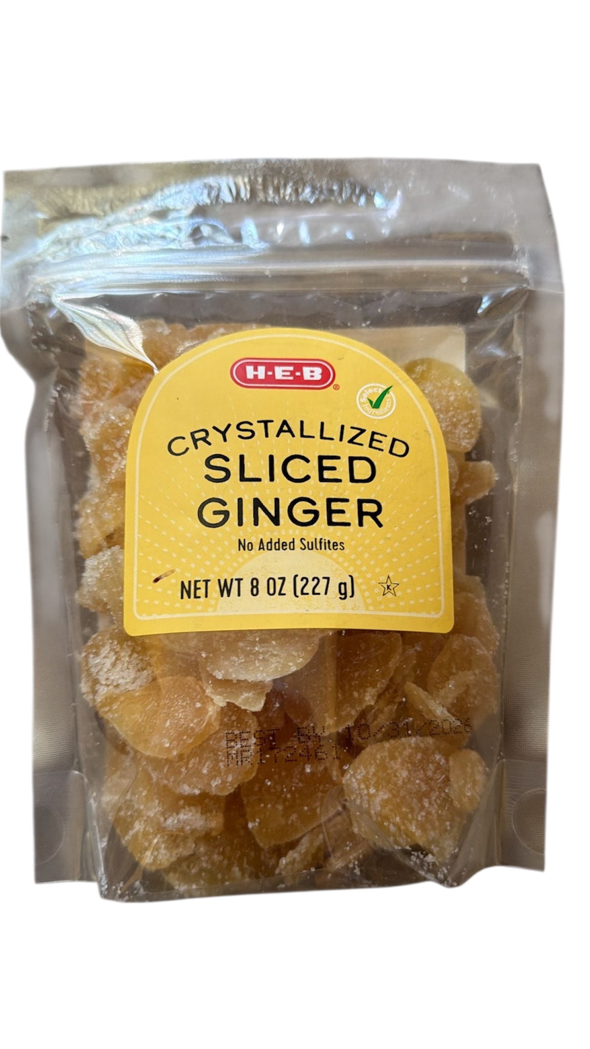 H-E-B Dried Crystallized Sliced Ginger, 8 oz - Walmart.com
