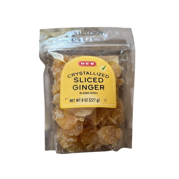 H-E-B Dried Crystallized Sliced Ginger, 8 oz - Walmart.com
