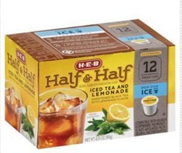 H.E.B Iced Tea Single Serve Cups 12 cts. (Pack of 2) (Half & Half ...