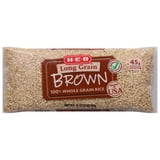 H‑E‑B Long Grain Brown Rice 1 lb - Walmart.com