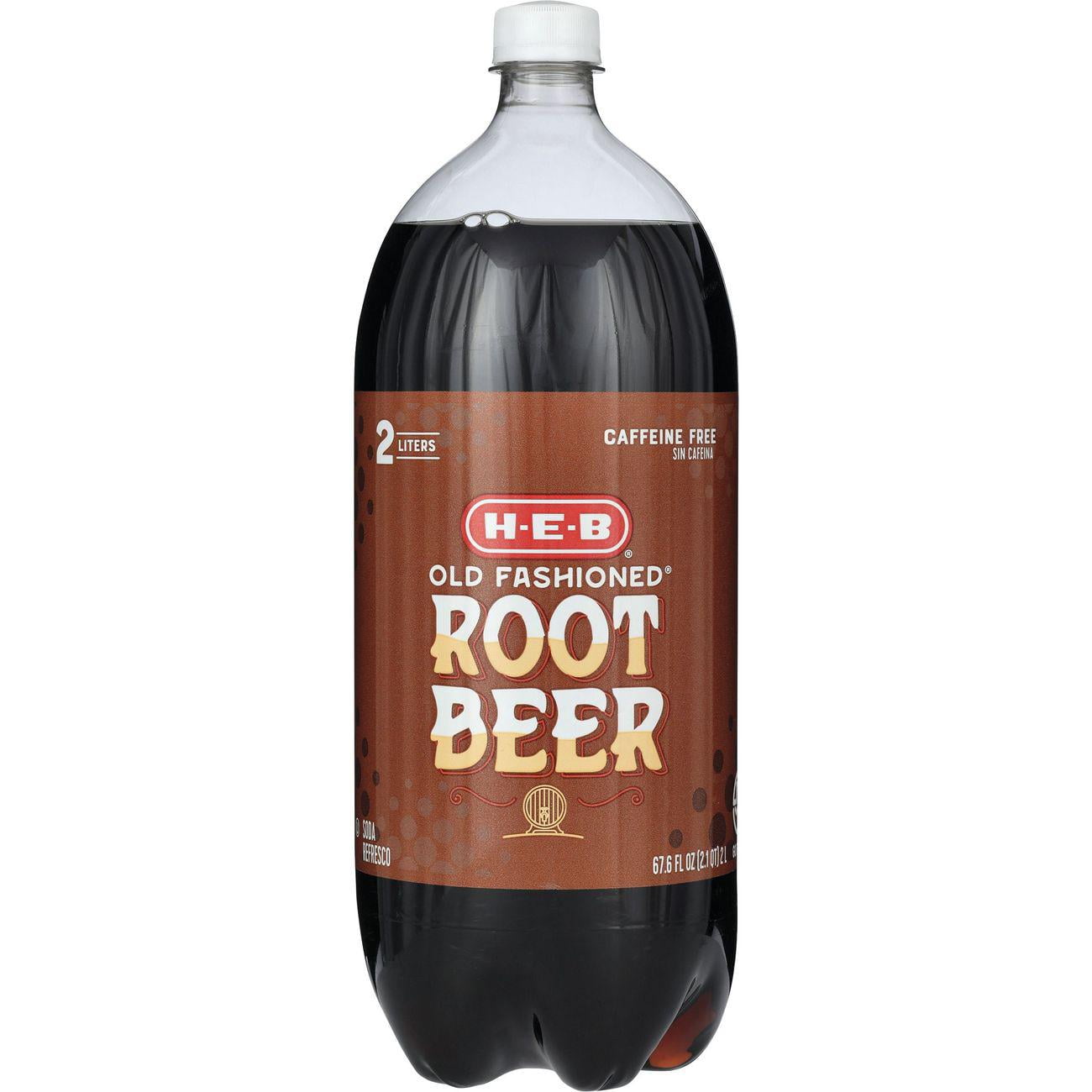 H‑E‑B Old Fashioned Root Beer Soda 2 L - Walmart.com