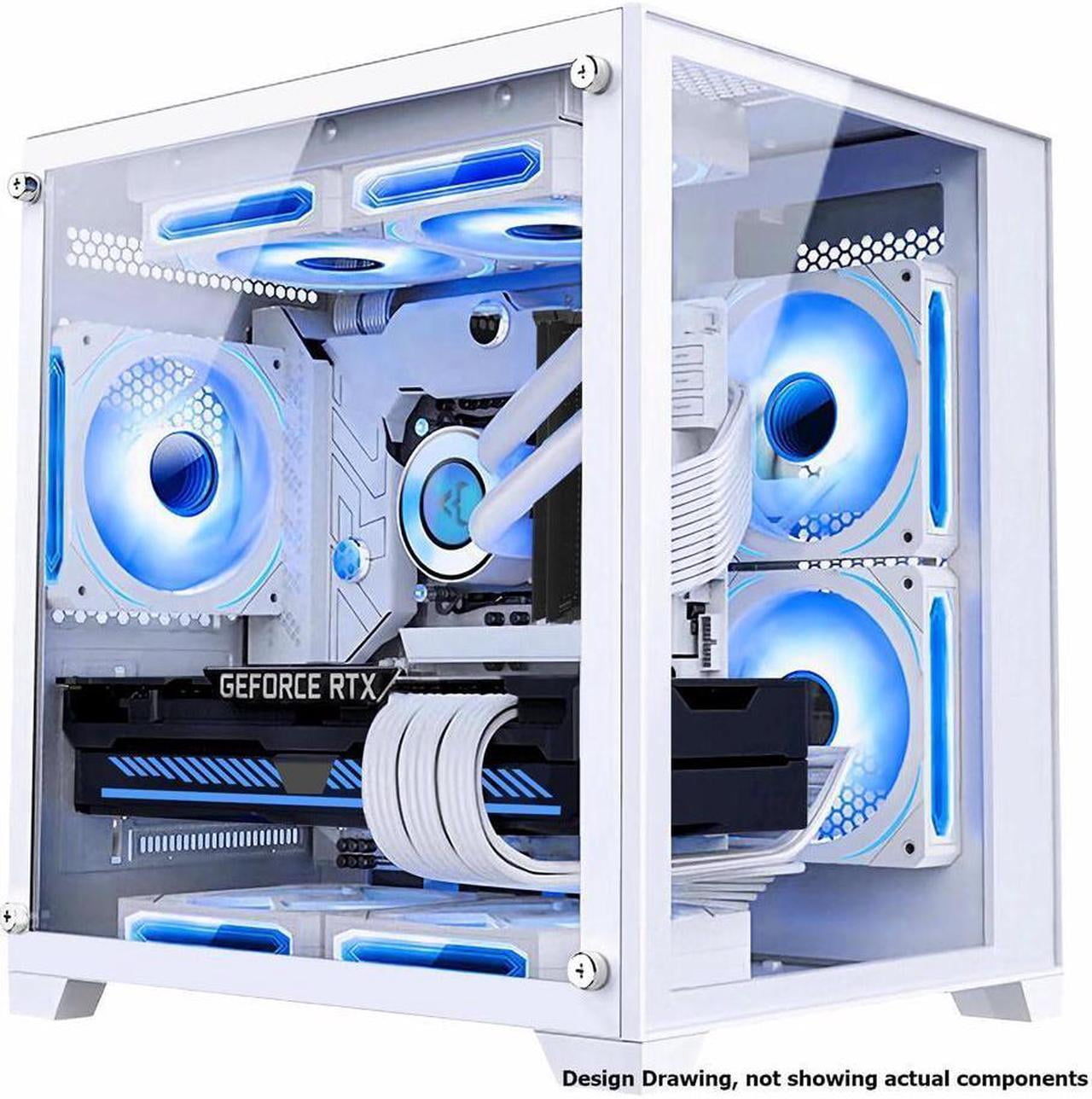 H.E. Gaming PC -AMD Ryzen 7 5700X 3.4 GHz-RX 6750 XT 12GB -32GB DDR4 ...