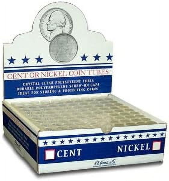 H.E. Harris One Cent Round Tubes - Box 100 - Walmart.com