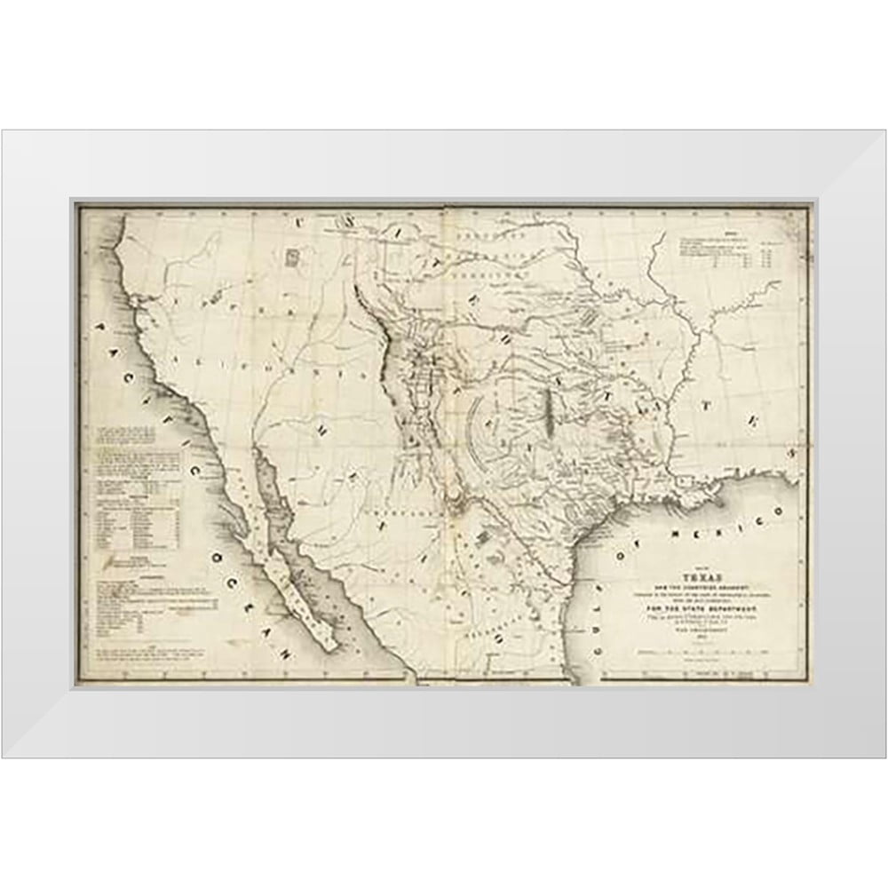 H. Emory, William H., Emory, William 14x11 White Modern Wood Framed ...