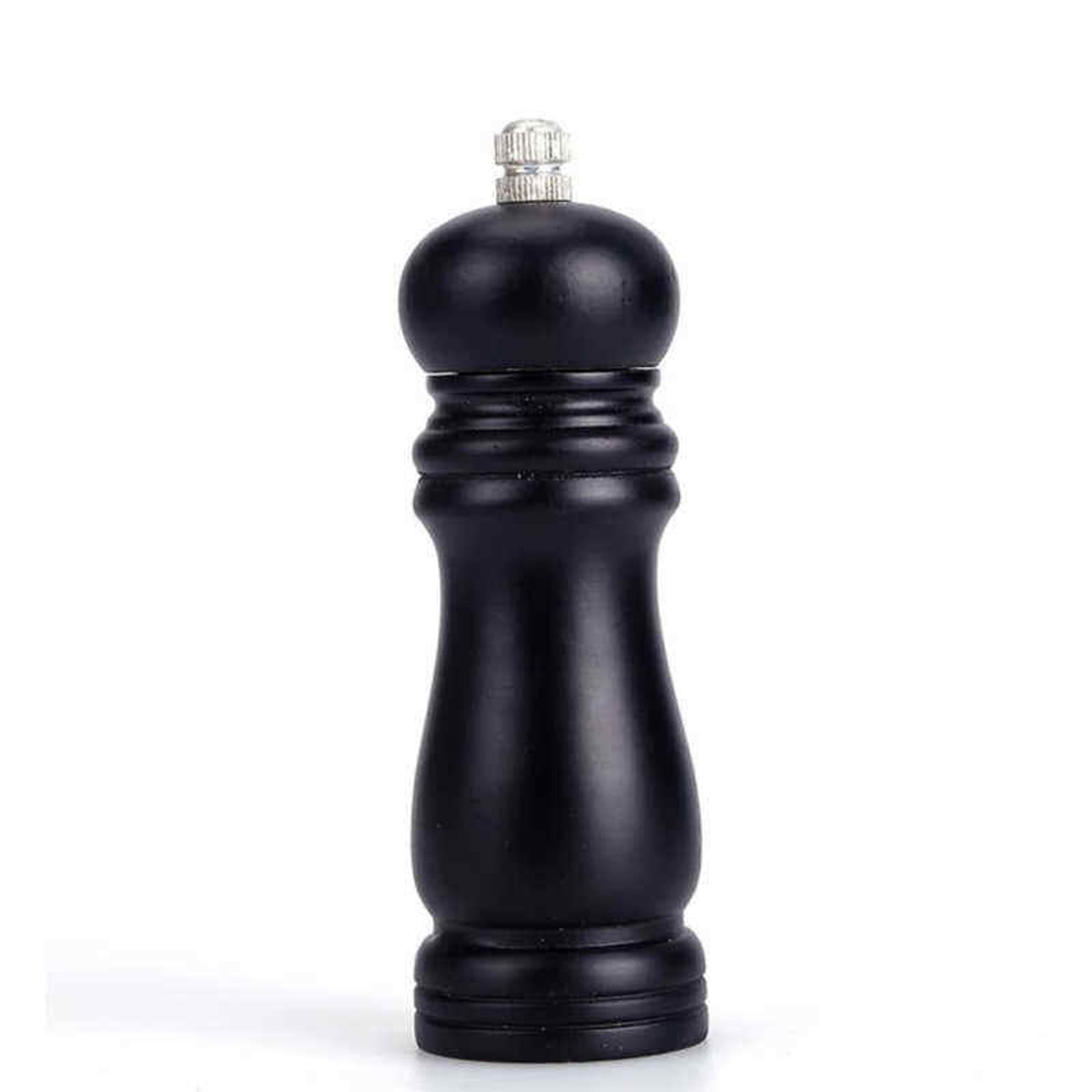 H&G HelperBlack Pepper Mill Wood Manual Pepper Grinding Seasoning ...