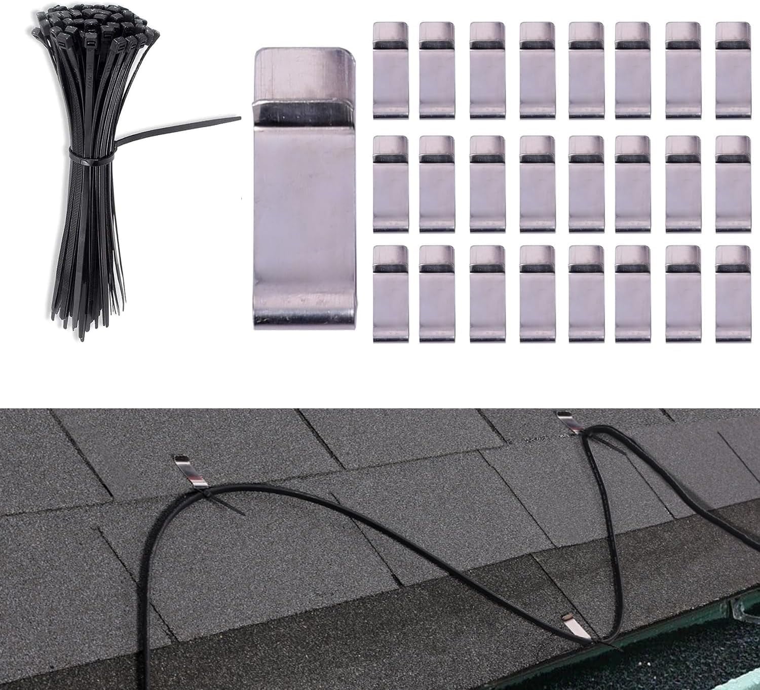 H&G Lifestyles Heat Cable s for Roof De-icing Cable s Cable Wire s Roof ...