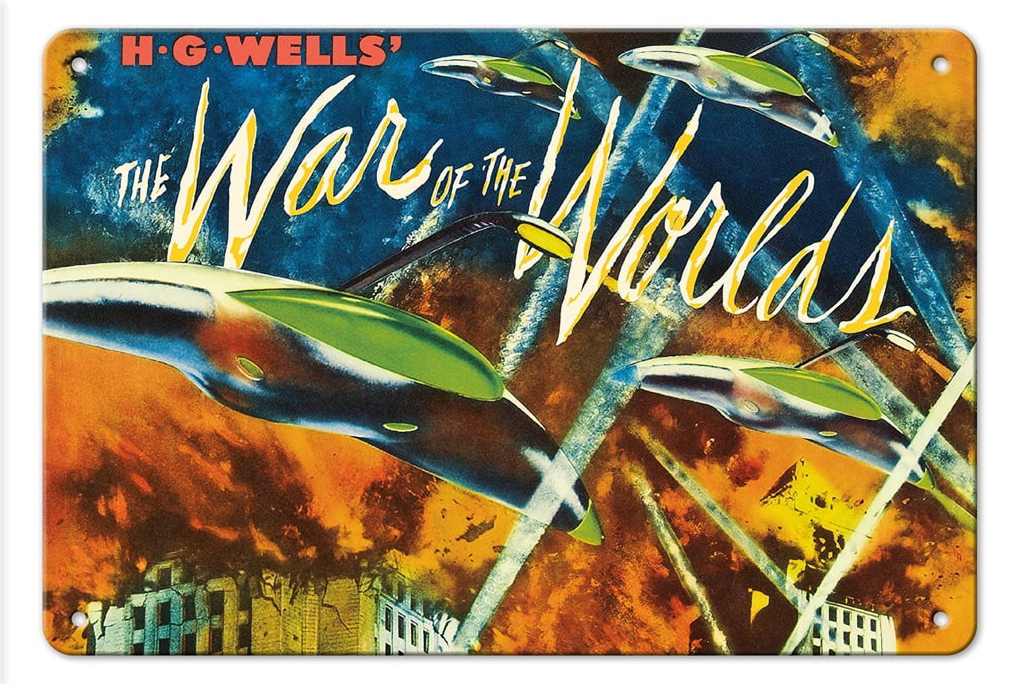 H.G. Wells’ The War of the Worlds - Vintage Science Fiction Film Movie ...