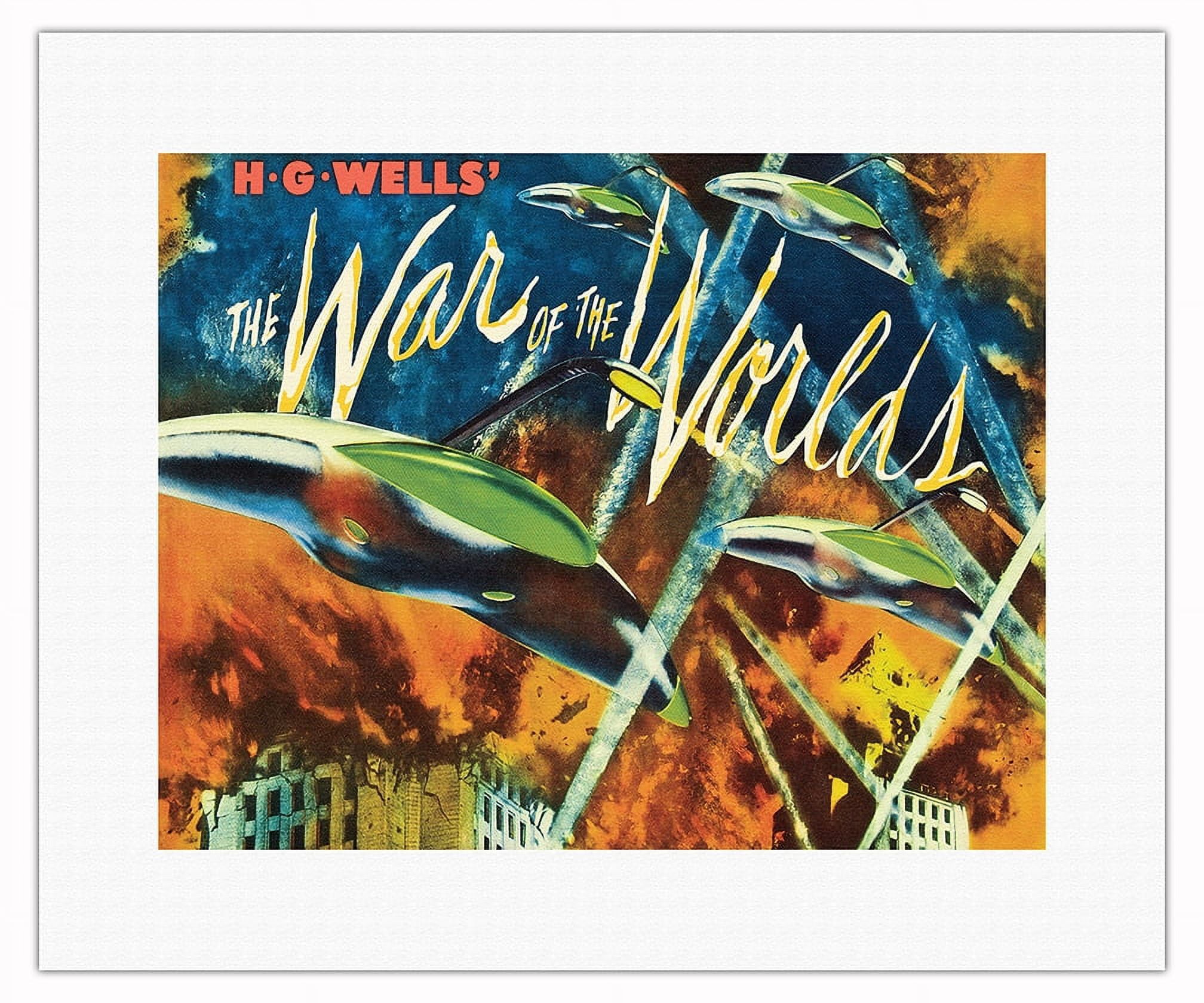 H.G. Wells’ The War of the Worlds - Vintage Science Fiction Film Movie ...