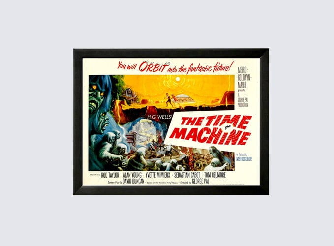H.G. Wells Time Machine 1960 Movie Poster - Walmart.com