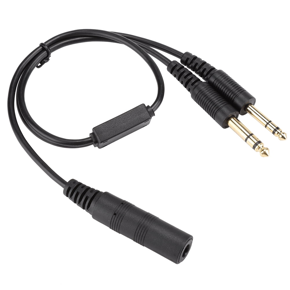 H-GA Helicopter Universal Aviation Headset Adapter for David Clark ...