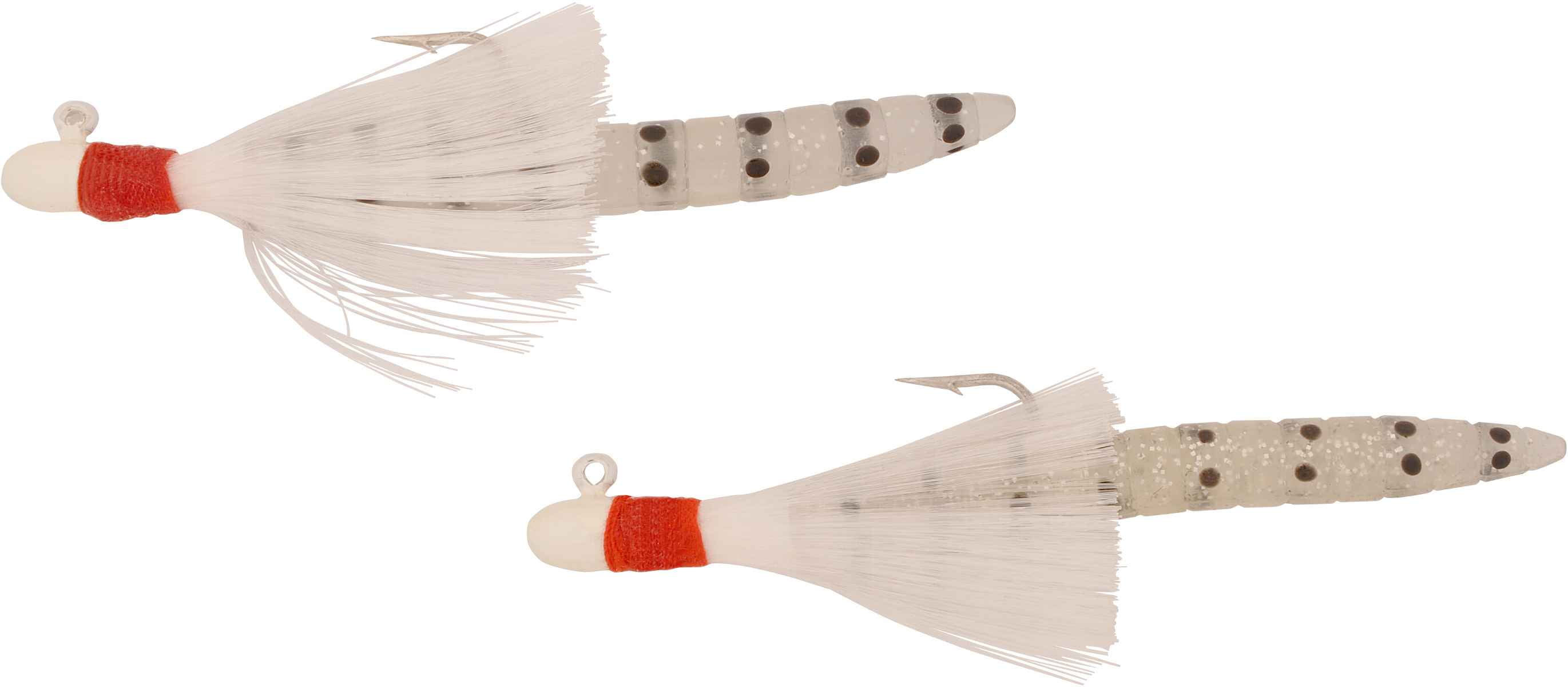 H&H Fishing Lure I18ST-06 Speck Tails Rig 1/8oz Clear/Glitter - Walmart.com