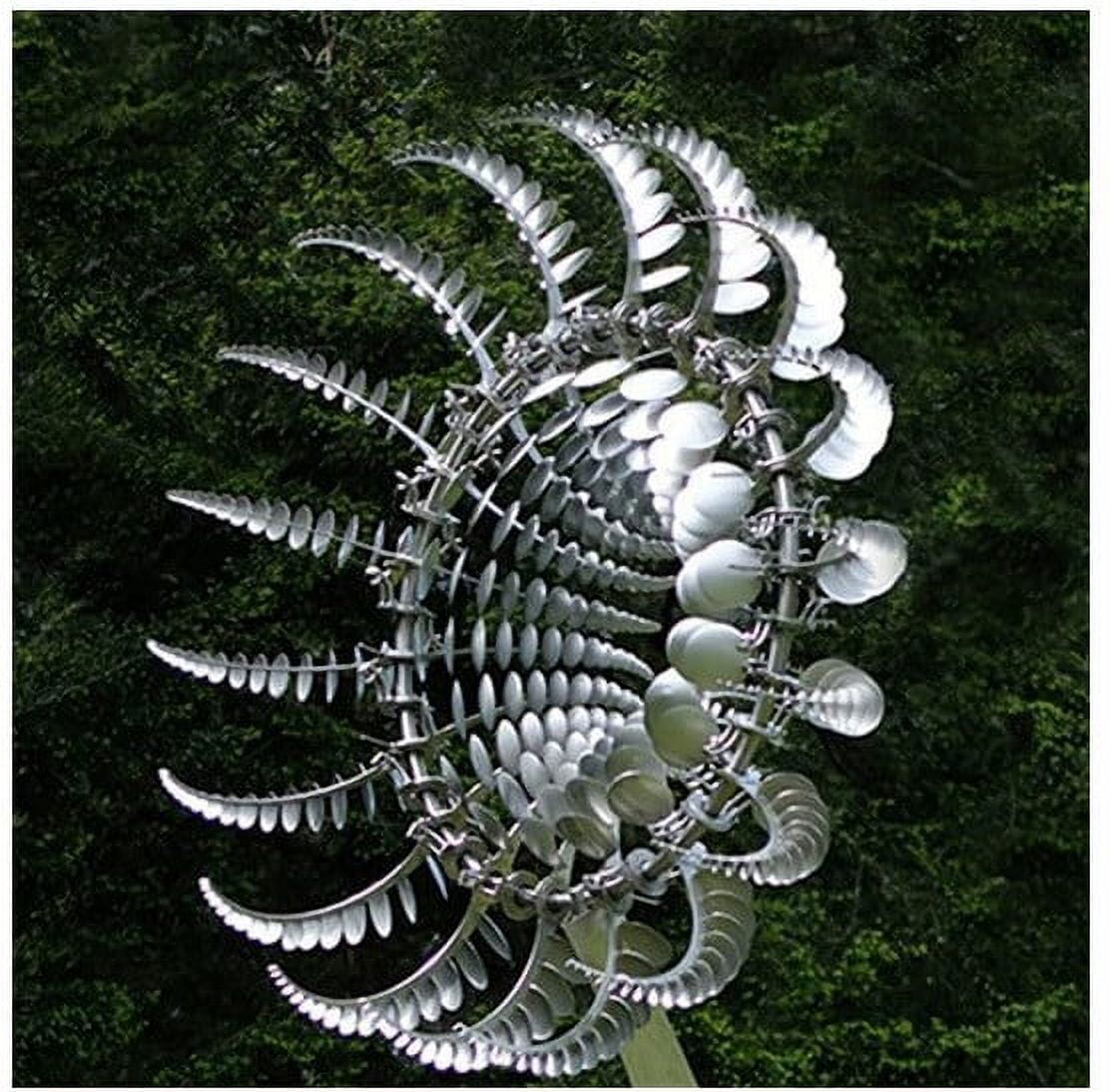 Magical Metal Windmill-Kinetic Metal Yard Spinning Wind Spinners ...