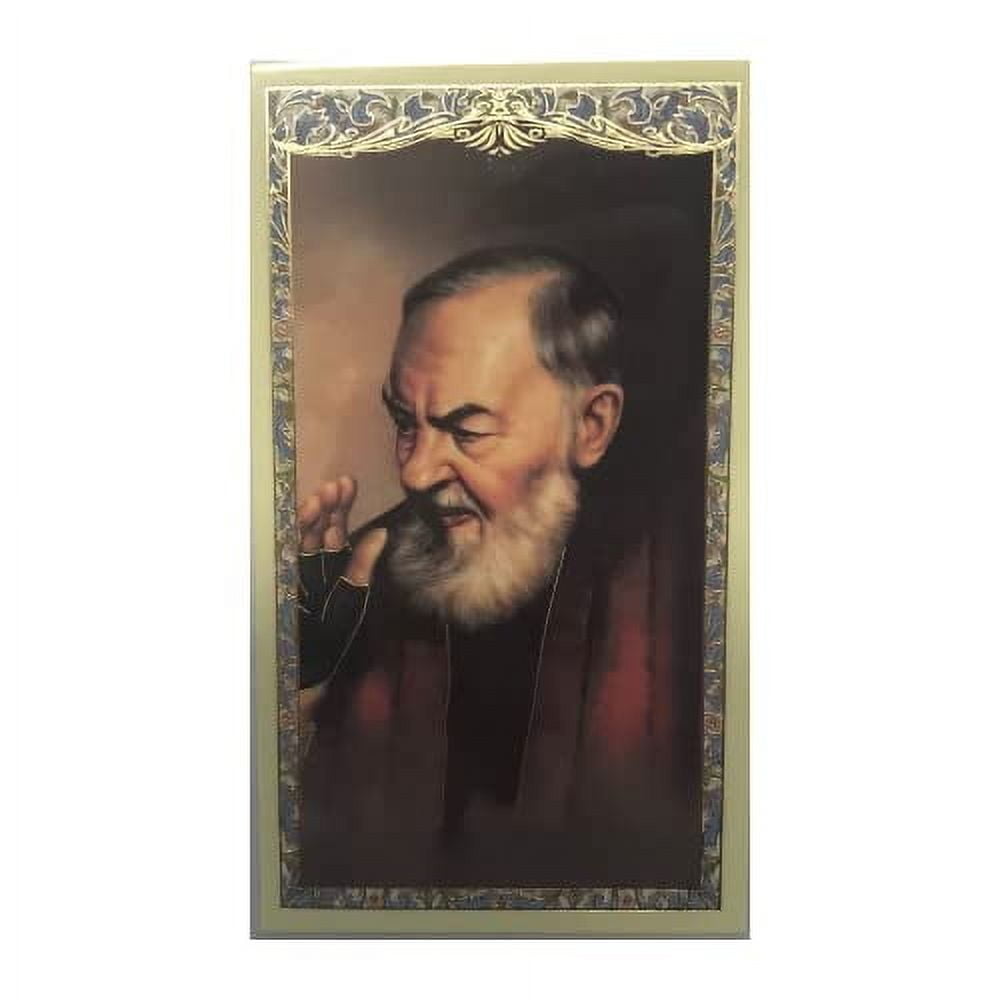 H Holly Lines Prayer Card Holder Faux Leather Holy Card Organizer for ...