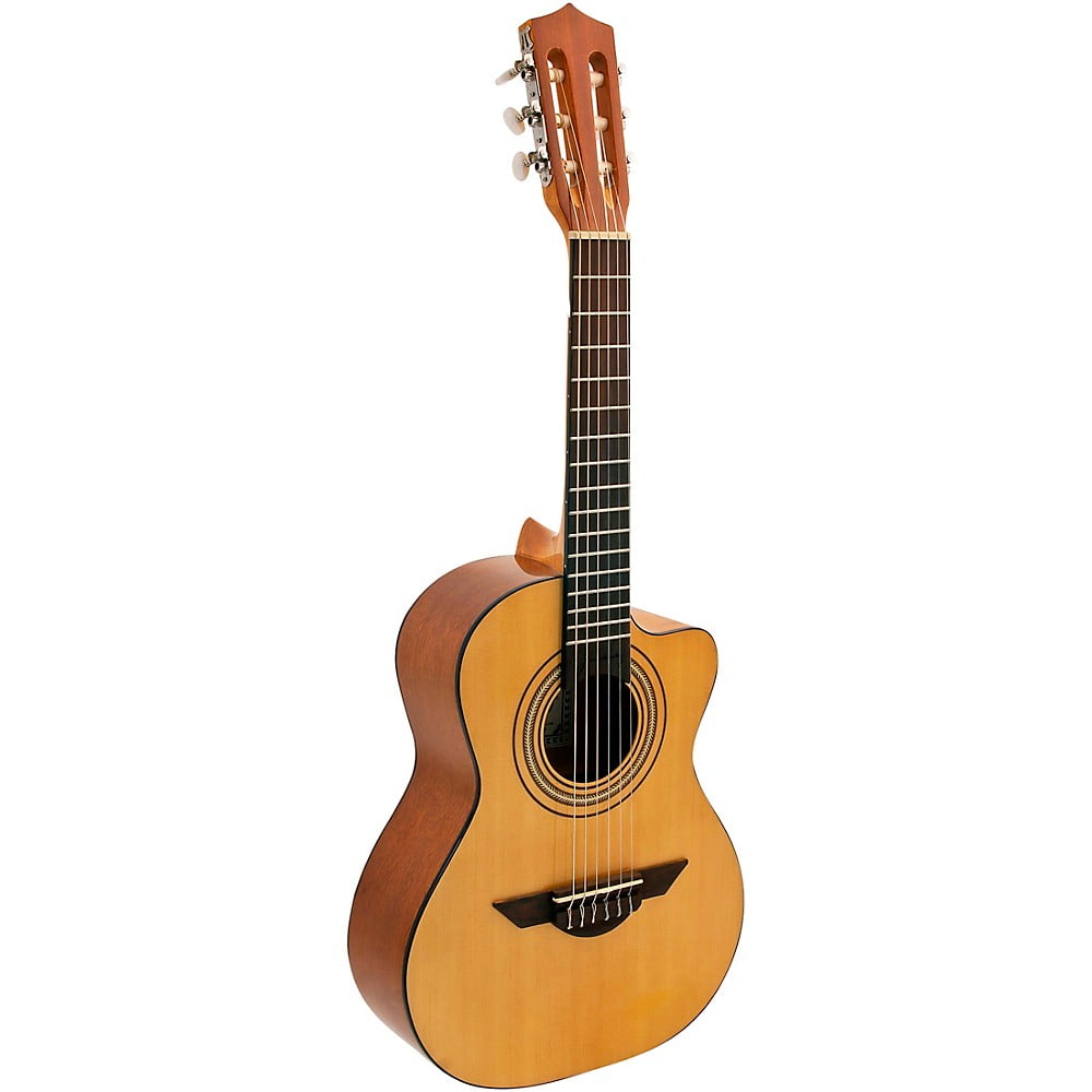 H. Jimenez Voz de Trio Cutaway Acoustic Requinto Guitar Natural ...