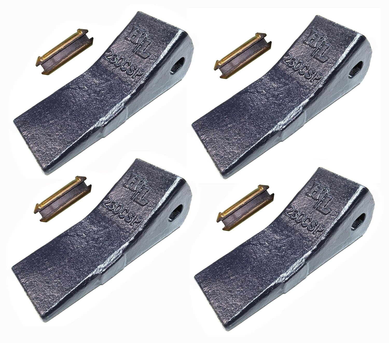 H&L Tooth Company 230SP (230CSP Casting) Backhoe Bucket Teeth + 23FP ...