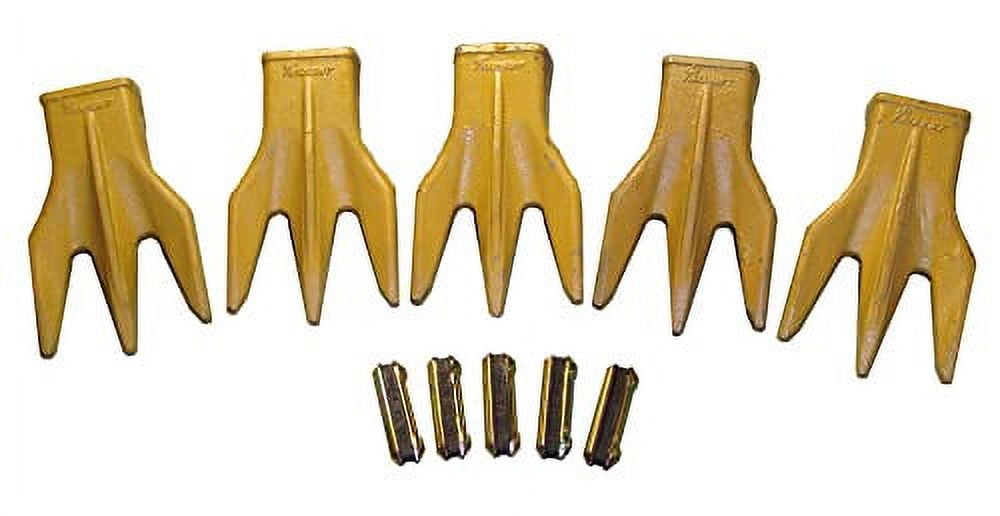 H&L Tooth Company 230TR3 Triple Tiger Trident Backhoe Bucket Teeth Plus ...
