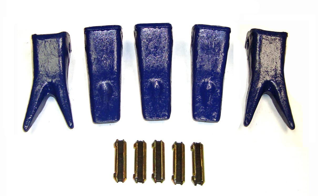 H&L Tooth Company Forged 230 Claw Rock Tooth Kit Backhoe Bucket Teeth ...