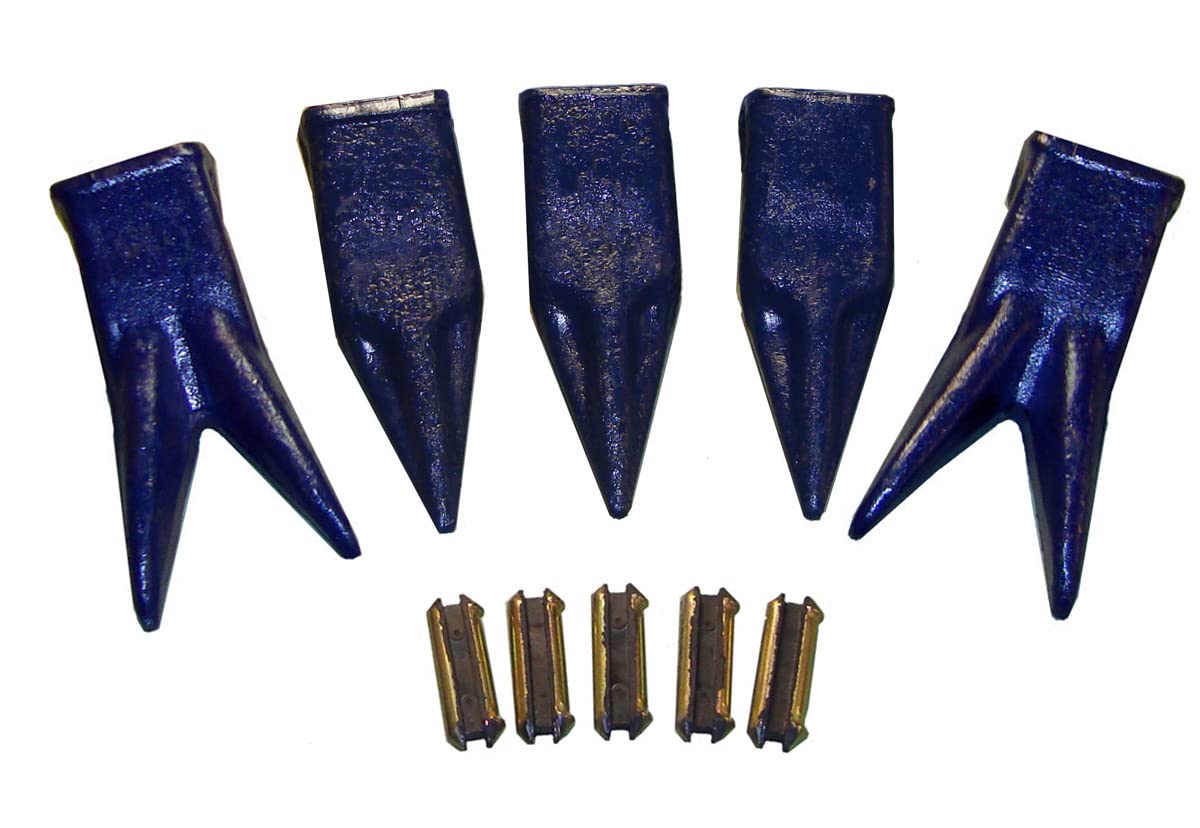 H&L Tooth Company Forged 230 Tiger Rock Tooth Kit Backhoe Bucket Teeth ...