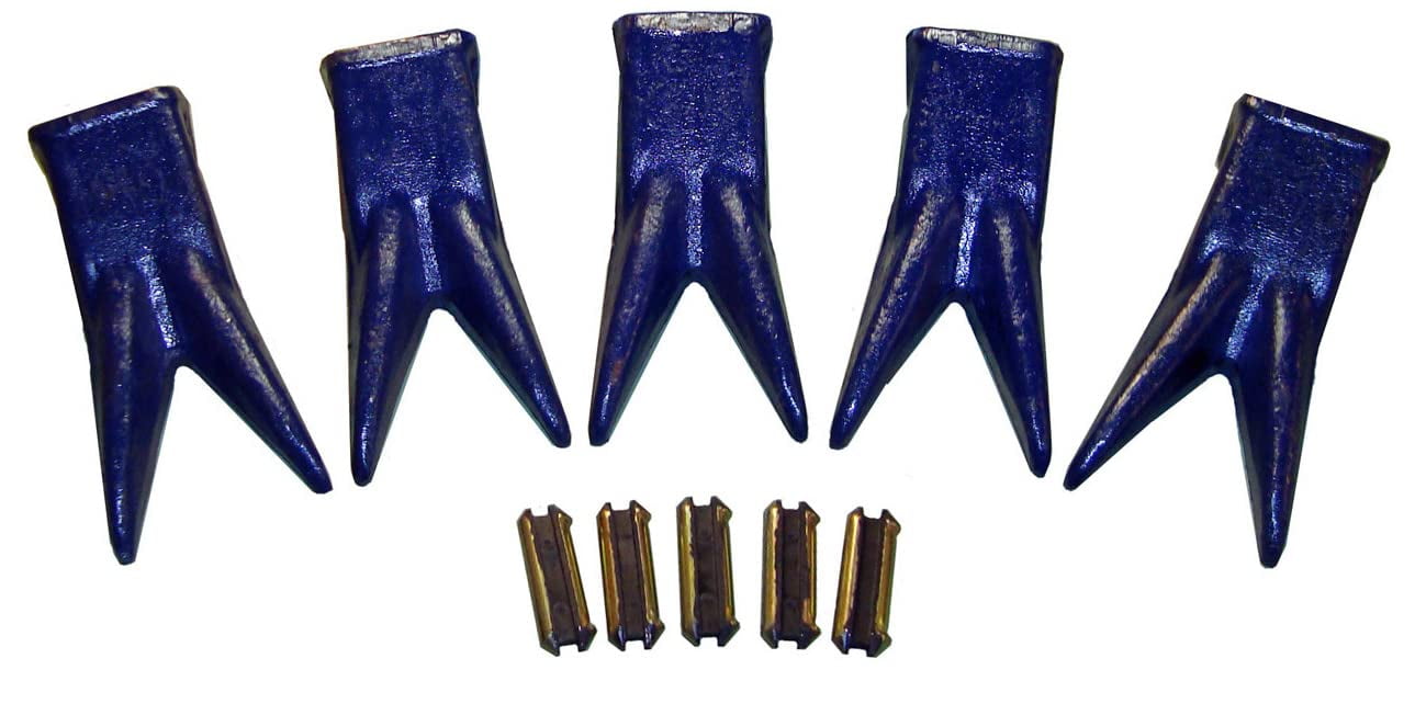 H&L Tooth Company Forged in The USA 230TT7 Twin Tiger Backhoe Bucket ...