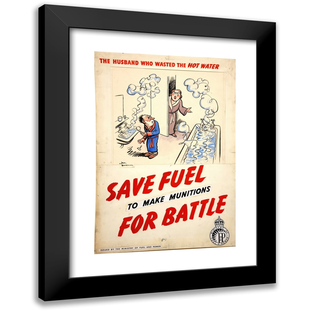 H. M. Bateman 11x14 Black Modern Framed Museum Art Print Titled - The ...