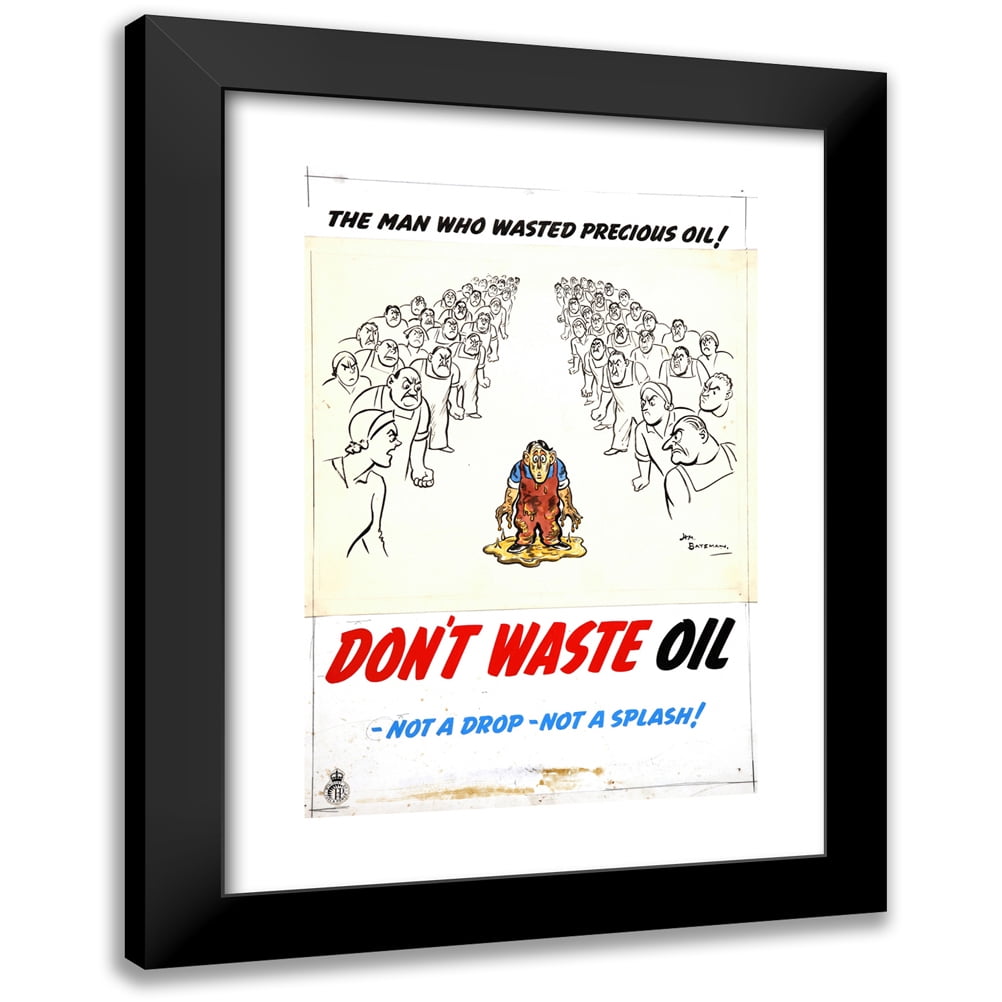 H. M. Bateman 13x18 Black Modern Framed Museum Art Print Titled - The ...