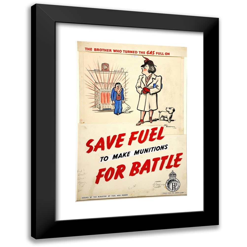 H. M. Bateman 17x24 Black Modern Framed Museum Art Print Titled - The ...