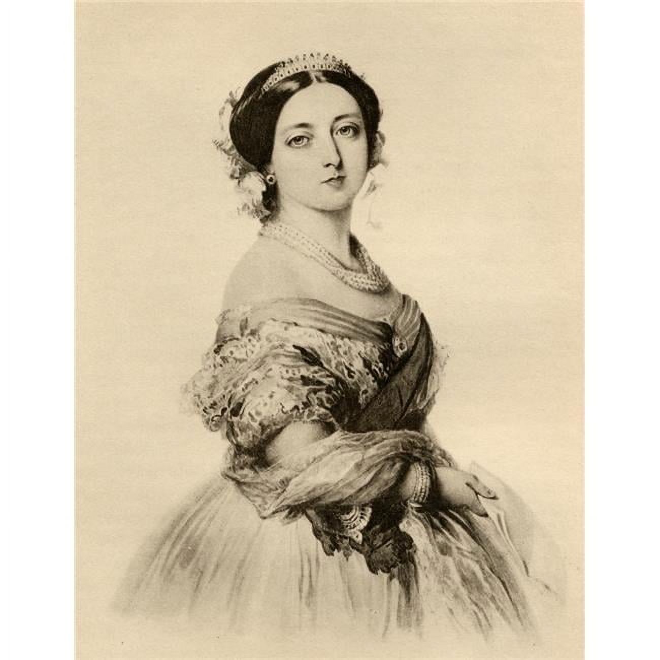 H.M. Queen Victoria In 1855 1819-1901 Princess Alexandrina Victoria ...