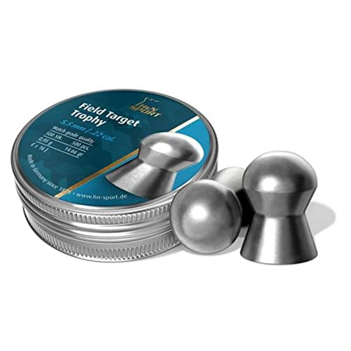 H&N Sport Field Target Trophy Airgun Pellets - 5,54 mm / .22 Cal. - 250 ...