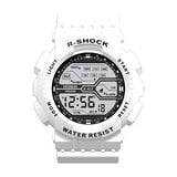 H-ONHX Waterproof LED Digital Sports Watch with 4-Button Control ...