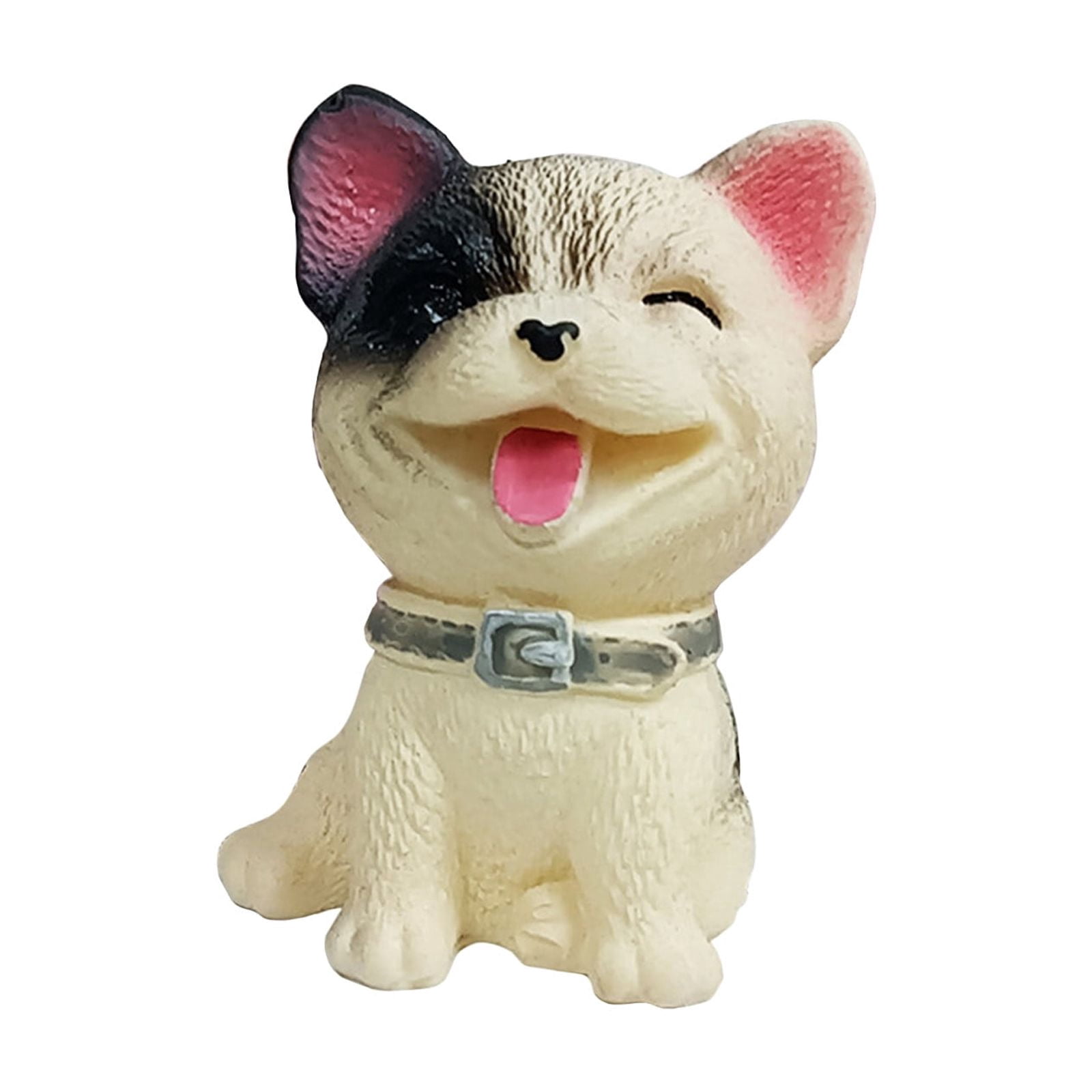 H Playful Puppy Stress Relief Sculpture Mini Animal Decor For Office ...