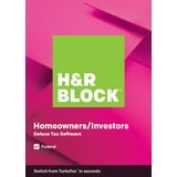 H&R Block Tax Software Deluxe 2019 - Walmart.com