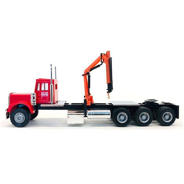 H&R Transport - Peterbilt Triple Drive Day Cab Model Truck - Walmart.com