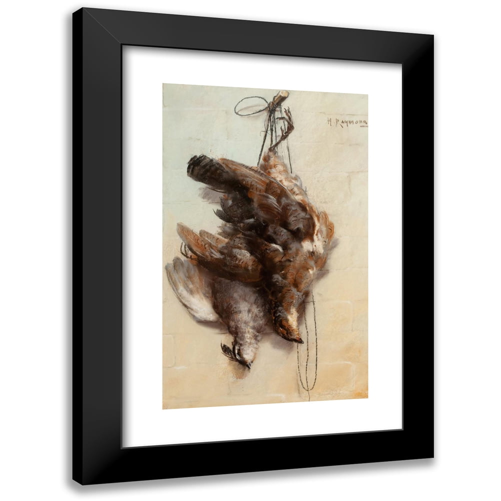 H. Raymond 13x18 Black Modern Framed Museum Art Print Titled - Hanging ...