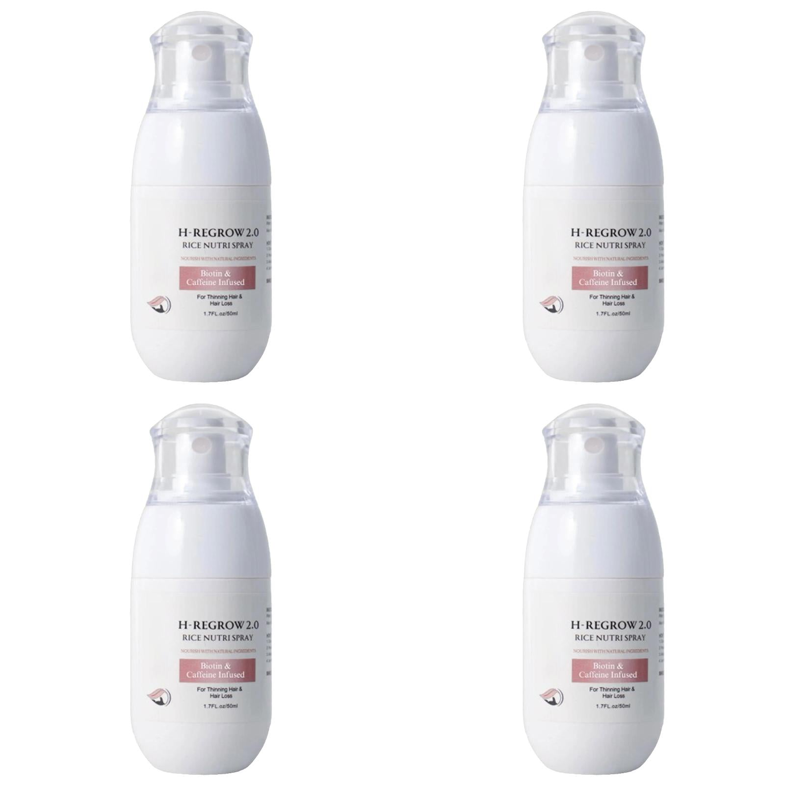H-Regrow 2.0 Rice Nutri Spray, for Hair Growth, with Biotin and ...