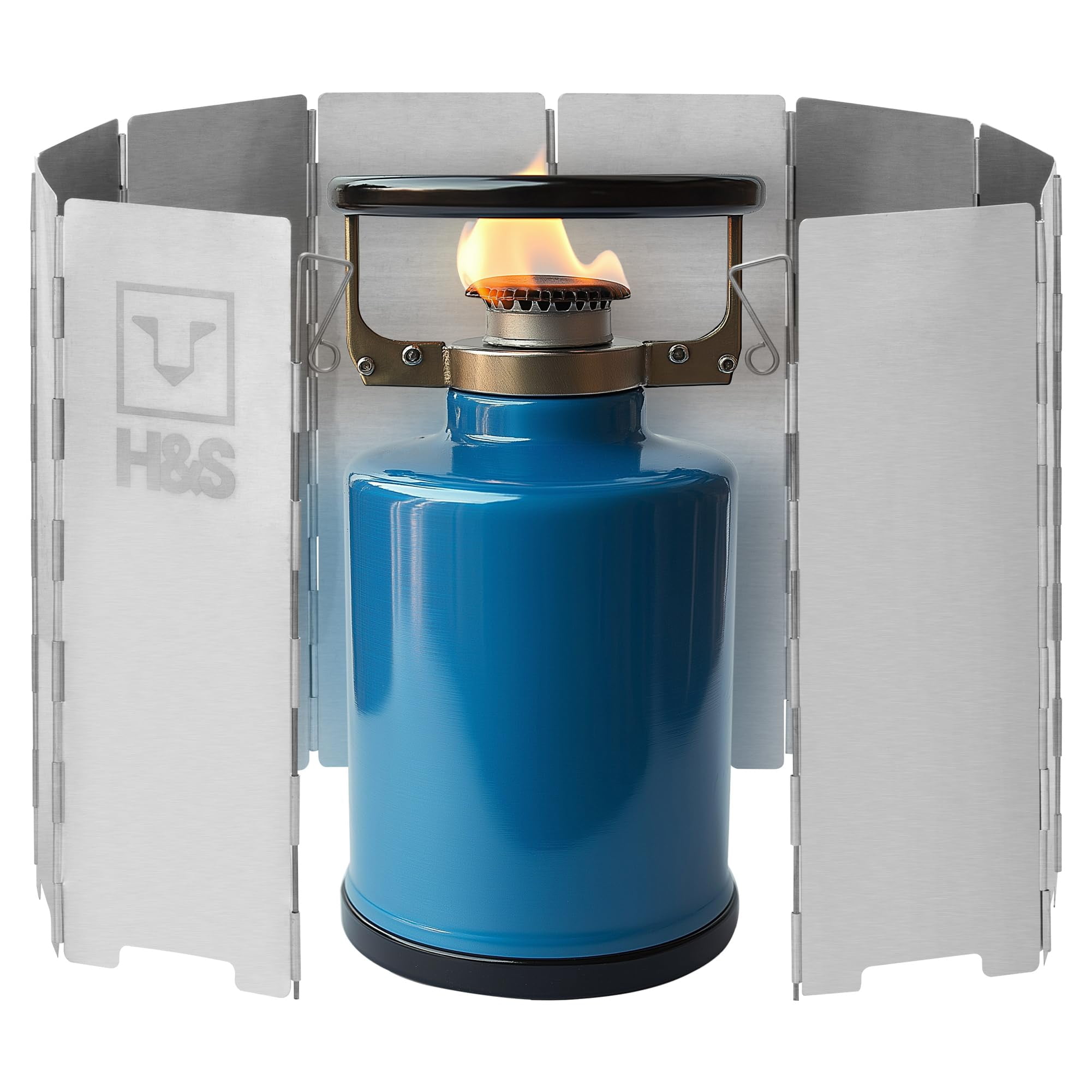 H&S Camping Stove Windshield - Folding Wind Breaks for Camping Cooking ...