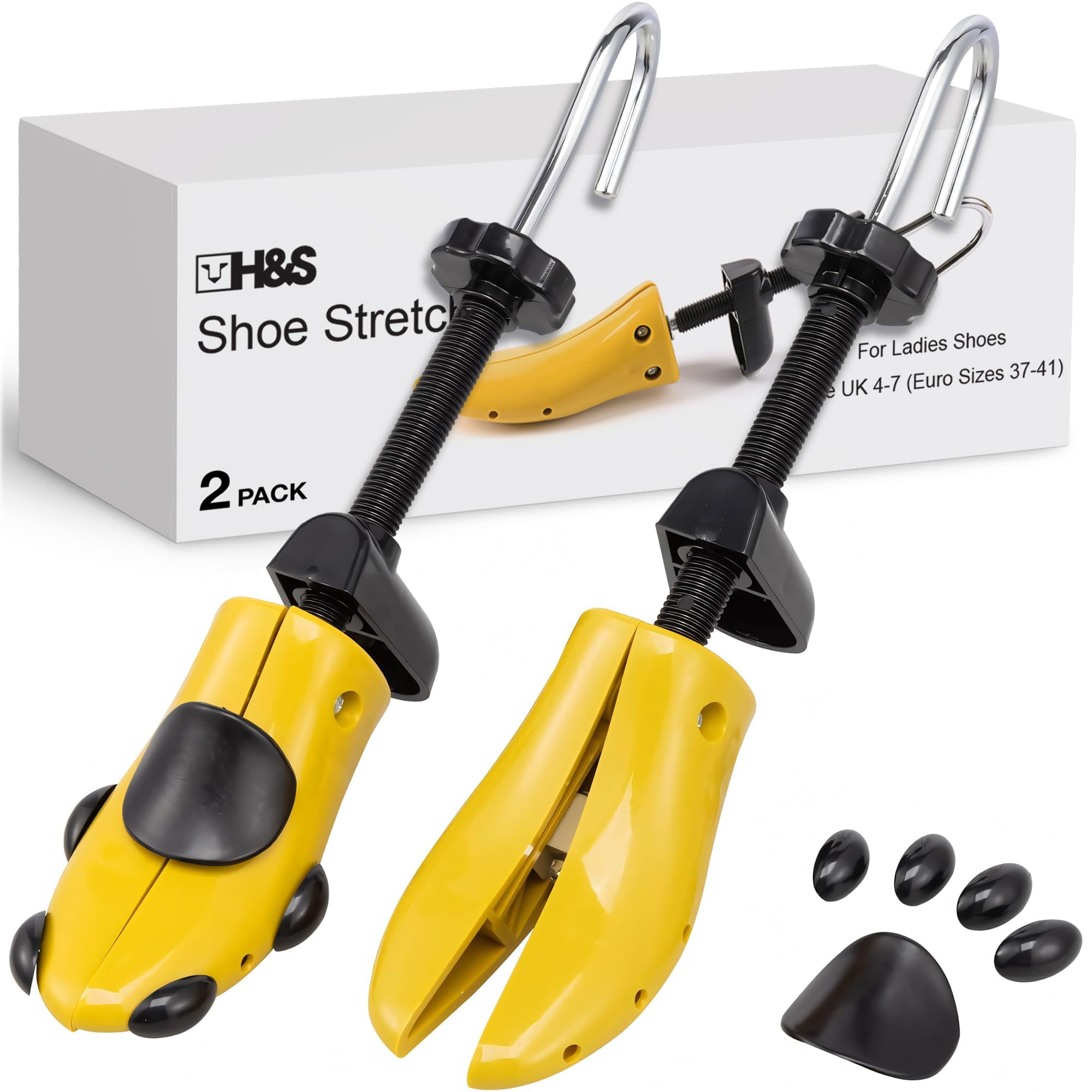 H&S Alliance Women's Shoe Stretcher Pair for Width and Length Expansion ...