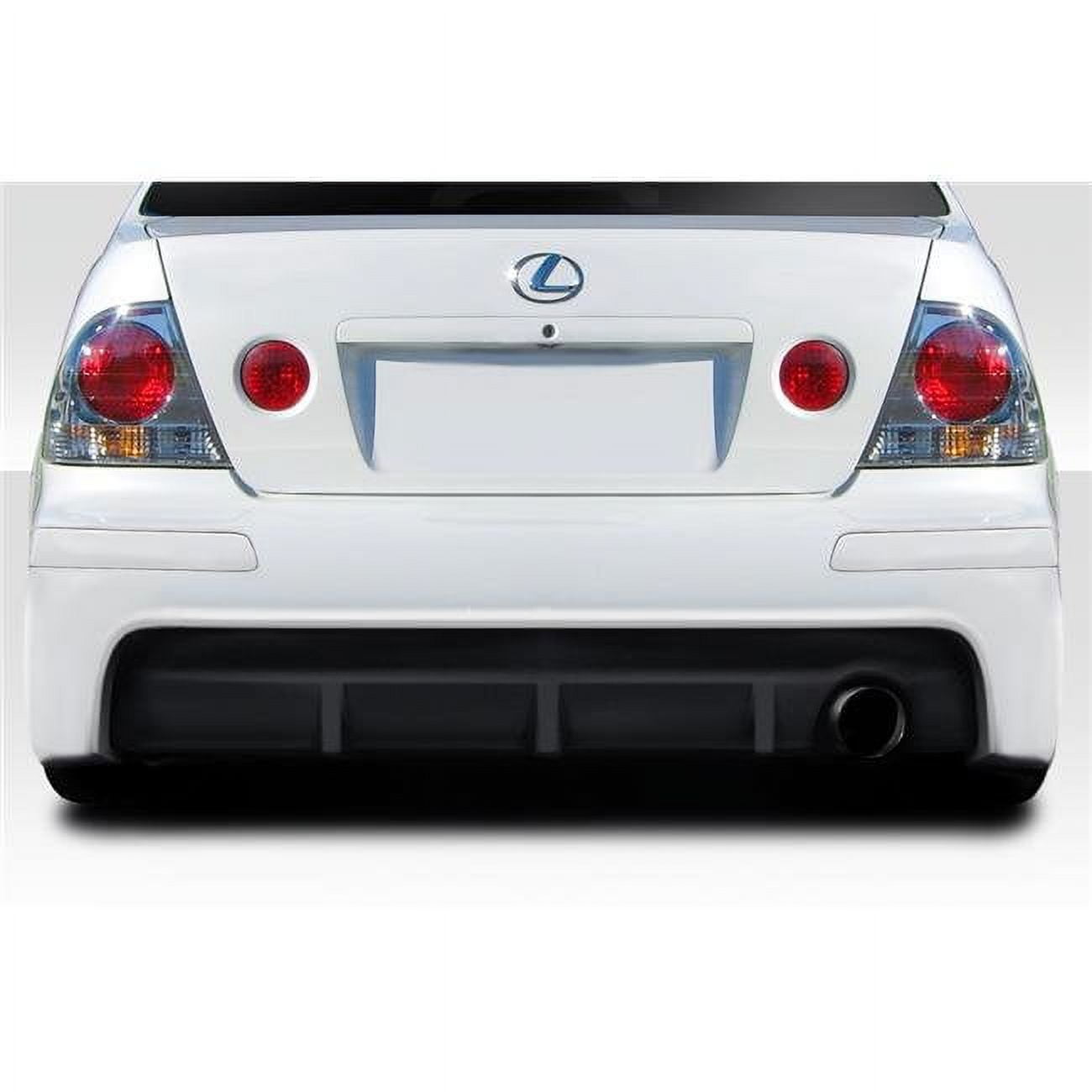 H Spec Rear Diffuser for 2000-2005 Lexus IS Series IS300 - Walmart.com