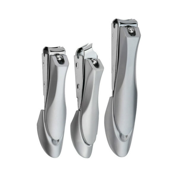 H Stainless Steel Nail Clipper With Built In Nail File Precision Blades ...