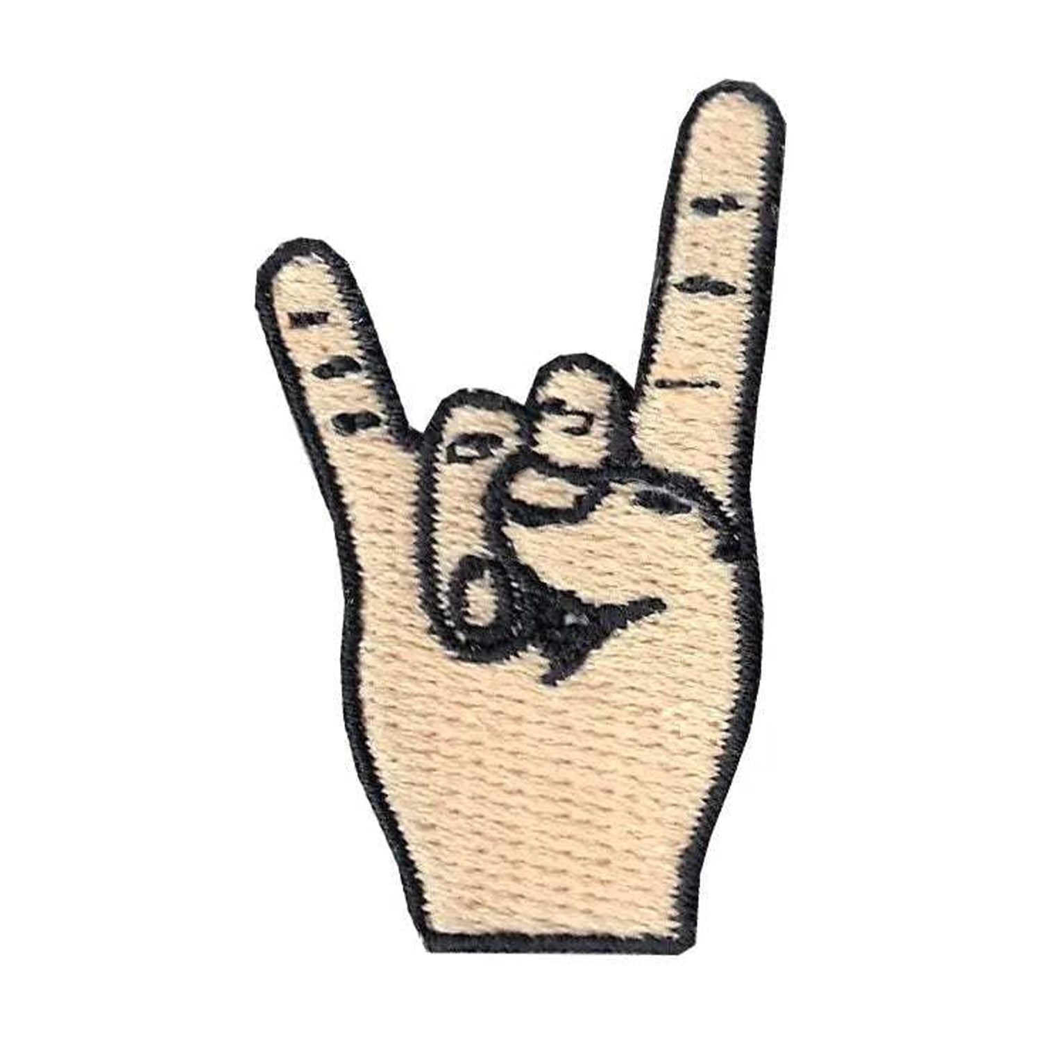 H-Town Hand Small Emoji Meme Iron On Applique Patch - Walmart.com