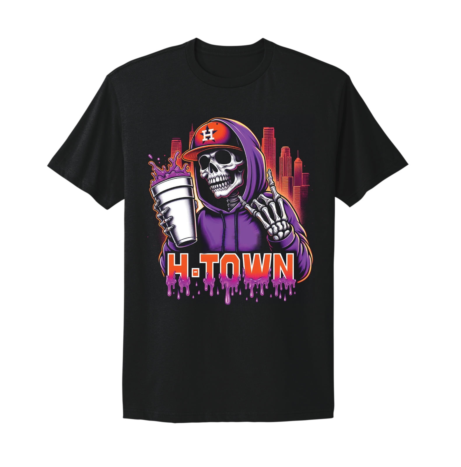 H-Town Houston Purple Drank Skeleton, DJ Screw, Screwston, UGK, Big Moe ...