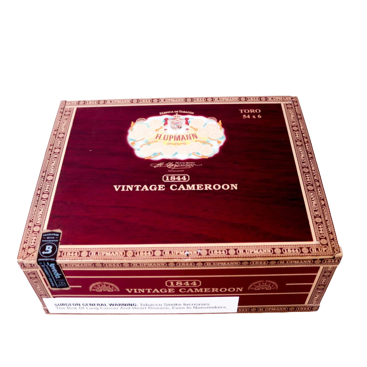 H. Upmann Toro 1844 Vintage Cameroon Empty Cigar Box 8.25" x 6.5" x 3 ...