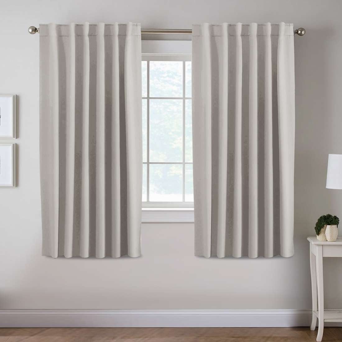 H.VERSAILTEX Blackout Thermal Insulated Window Curtains Bedroom ...