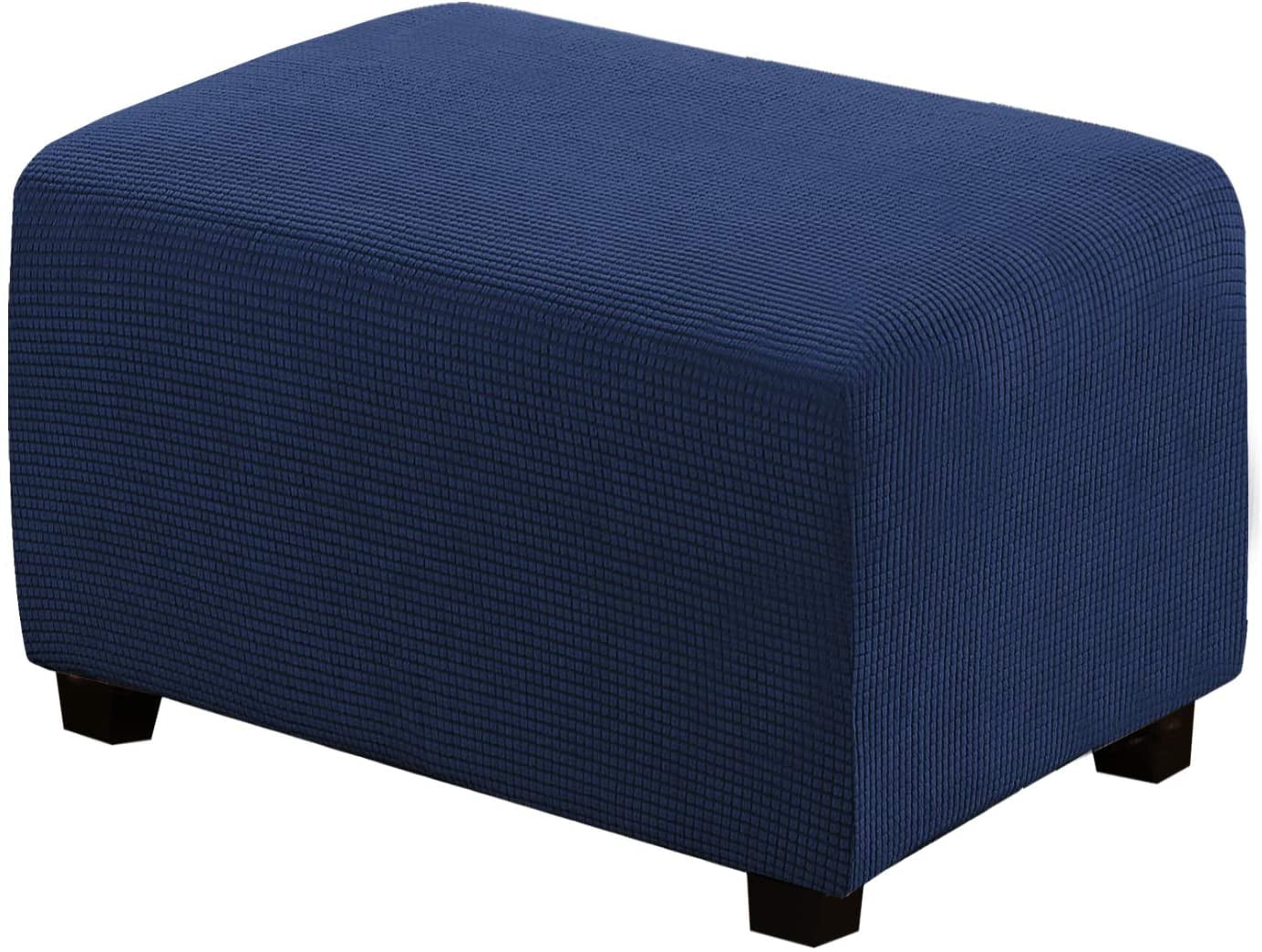 H.VERSAILTEX Ottoman Cover Slipcover Rectangle Fit Length 29"-34 ...